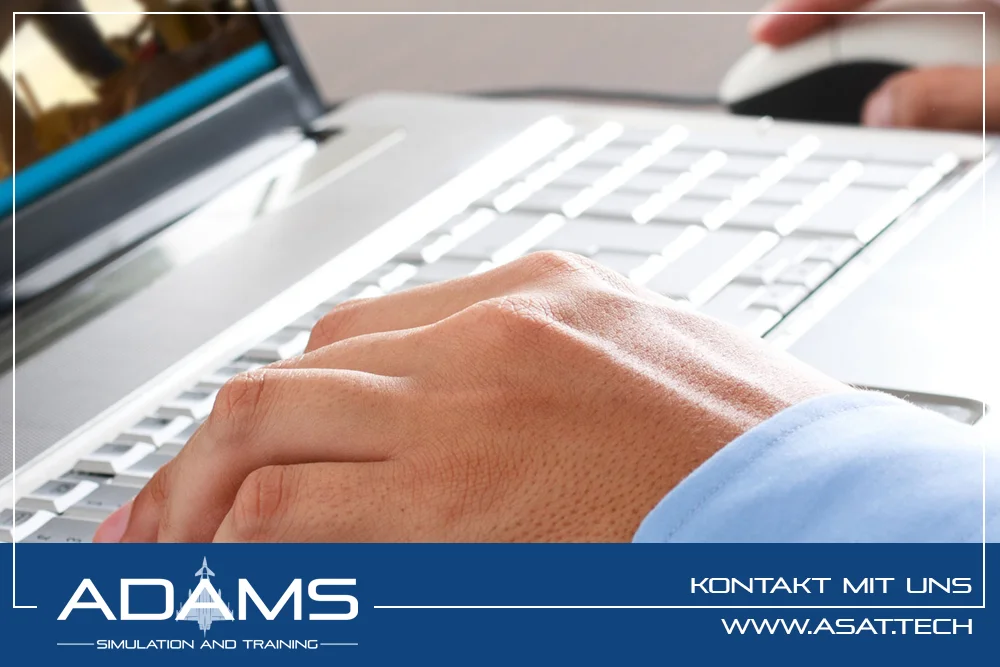 Kontakt mit Adams Simulation and Training aufnehmen